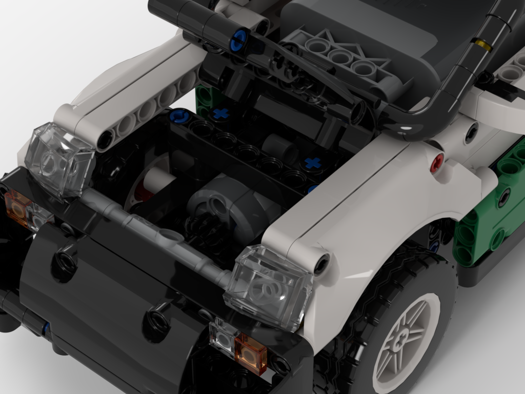 LEGO MOC Compact Rally Car by maestroosram | Rebrickable - Build with LEGO